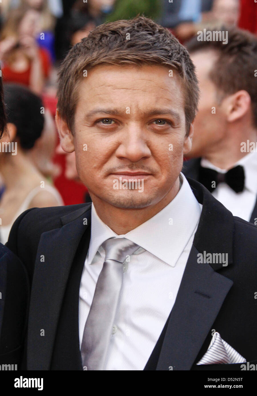 US actor Jeremy Renner arrives on the red carpet during the 82nd Annual ...