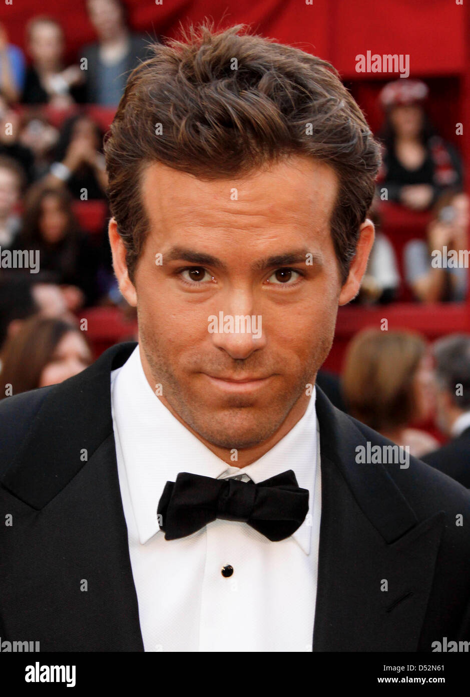 Canadian actor Ryan Reynolds arrives on the red carpet during the 82nd ...