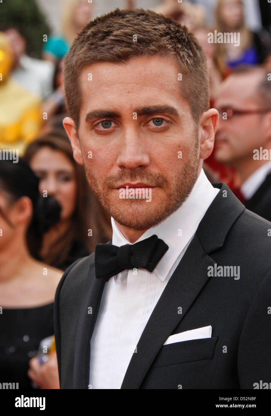 US actor Jake Gyllenhaal arrives on the red carpet during the 82nd ...