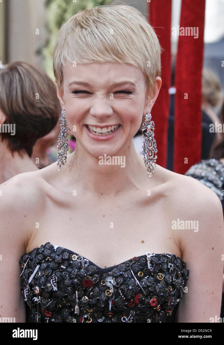 British actress Carey Mulligan arrives on the red carpet during the ...
