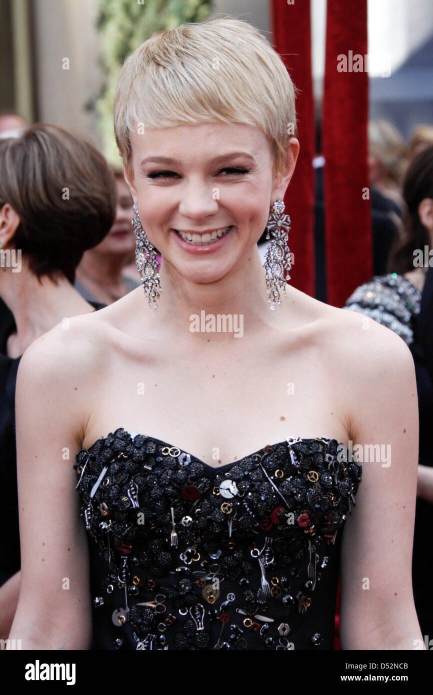 British actress Carey Mulligan arrives on the red carpet during the ...