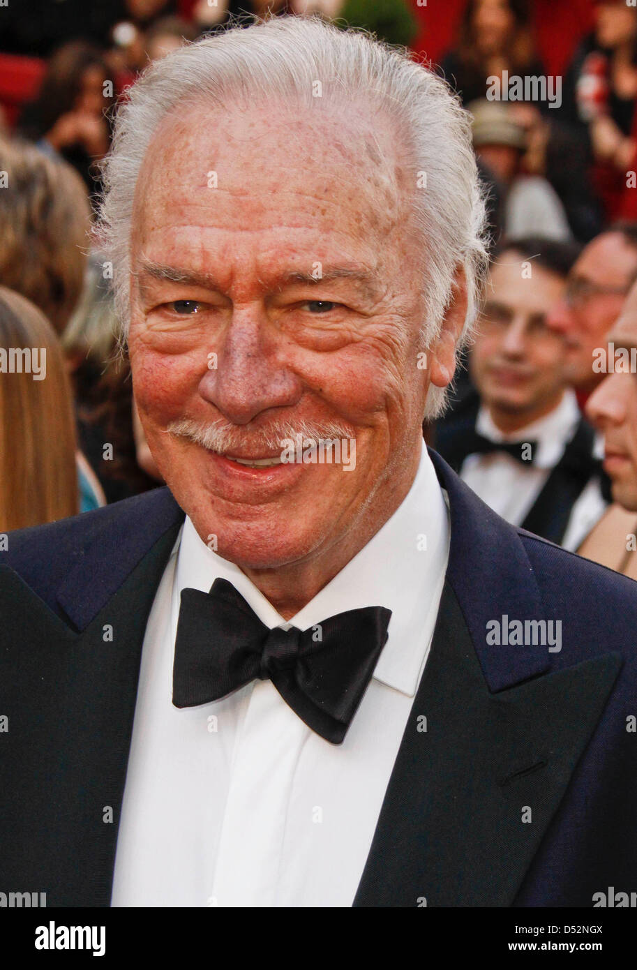 Canadian actor Christopher Plummer arrives on the red carpet during the ...