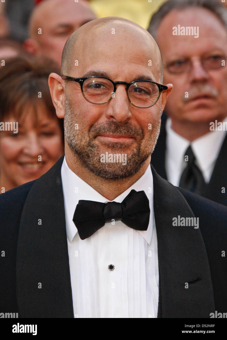 US actor Stanley Tucci arrives on the red carpet during the 82nd Annual ...