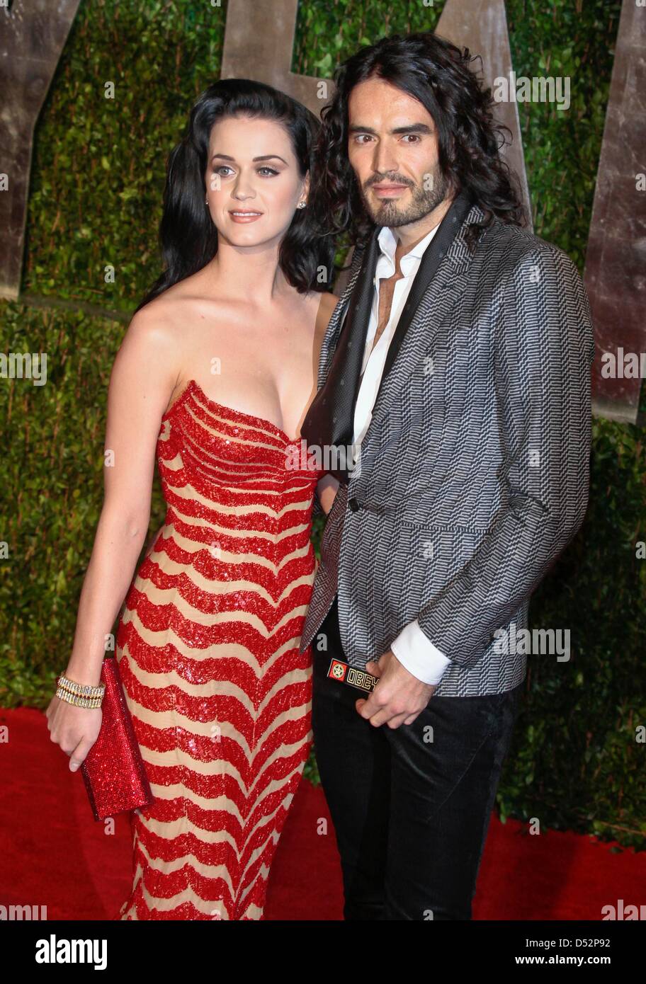 Katy perry russell brand hi-res stock photography and images - Alamy