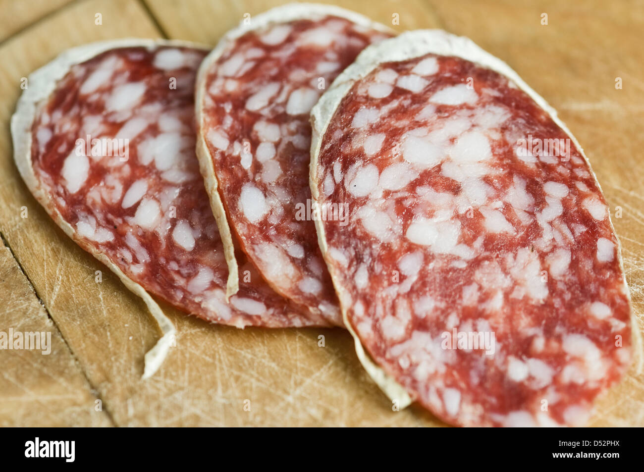 Cut pieces of sausage hi-res stock photography and images - Alamy