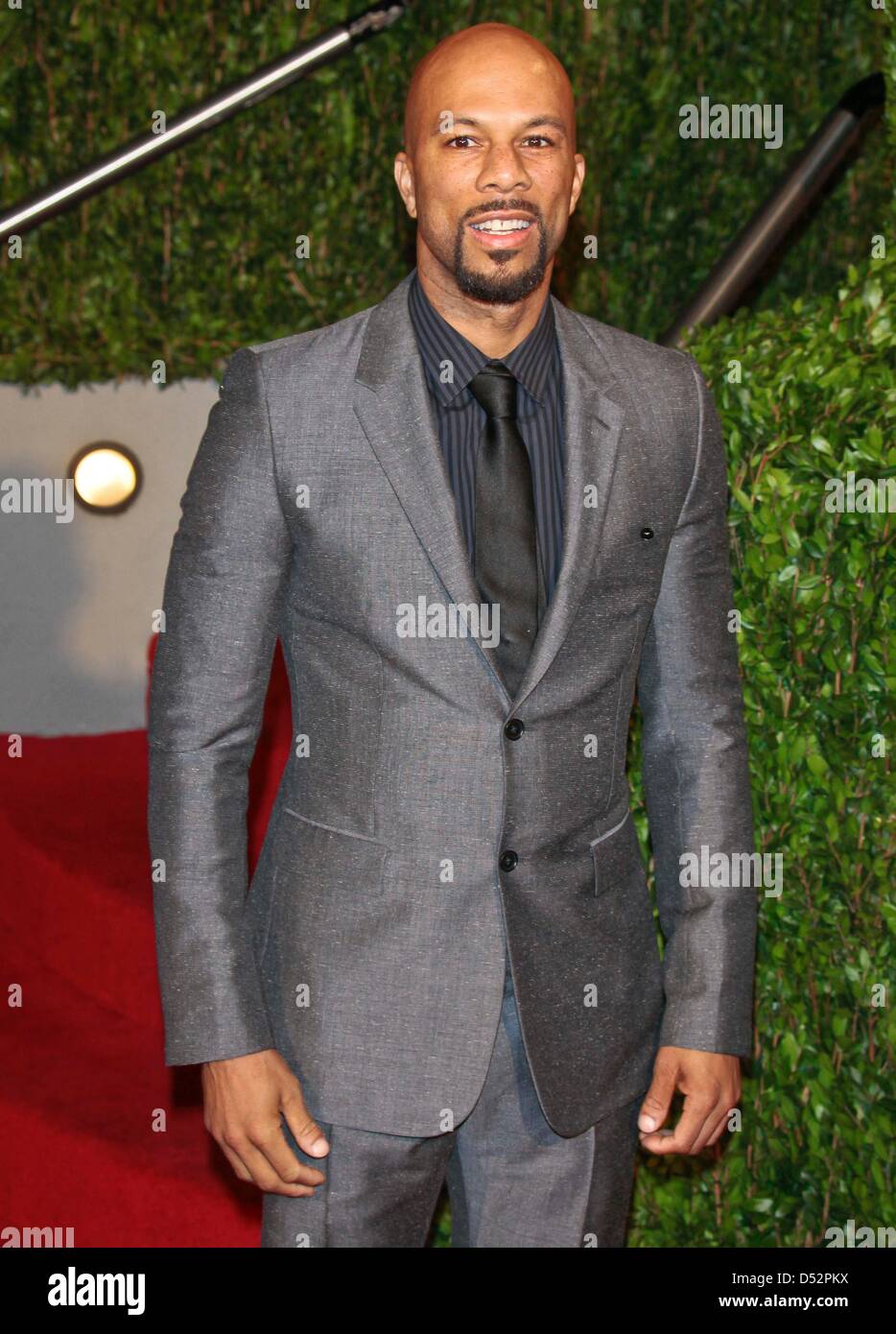 US actor and musician Common arrives at the Vanity Fair Oscar Party at ...
