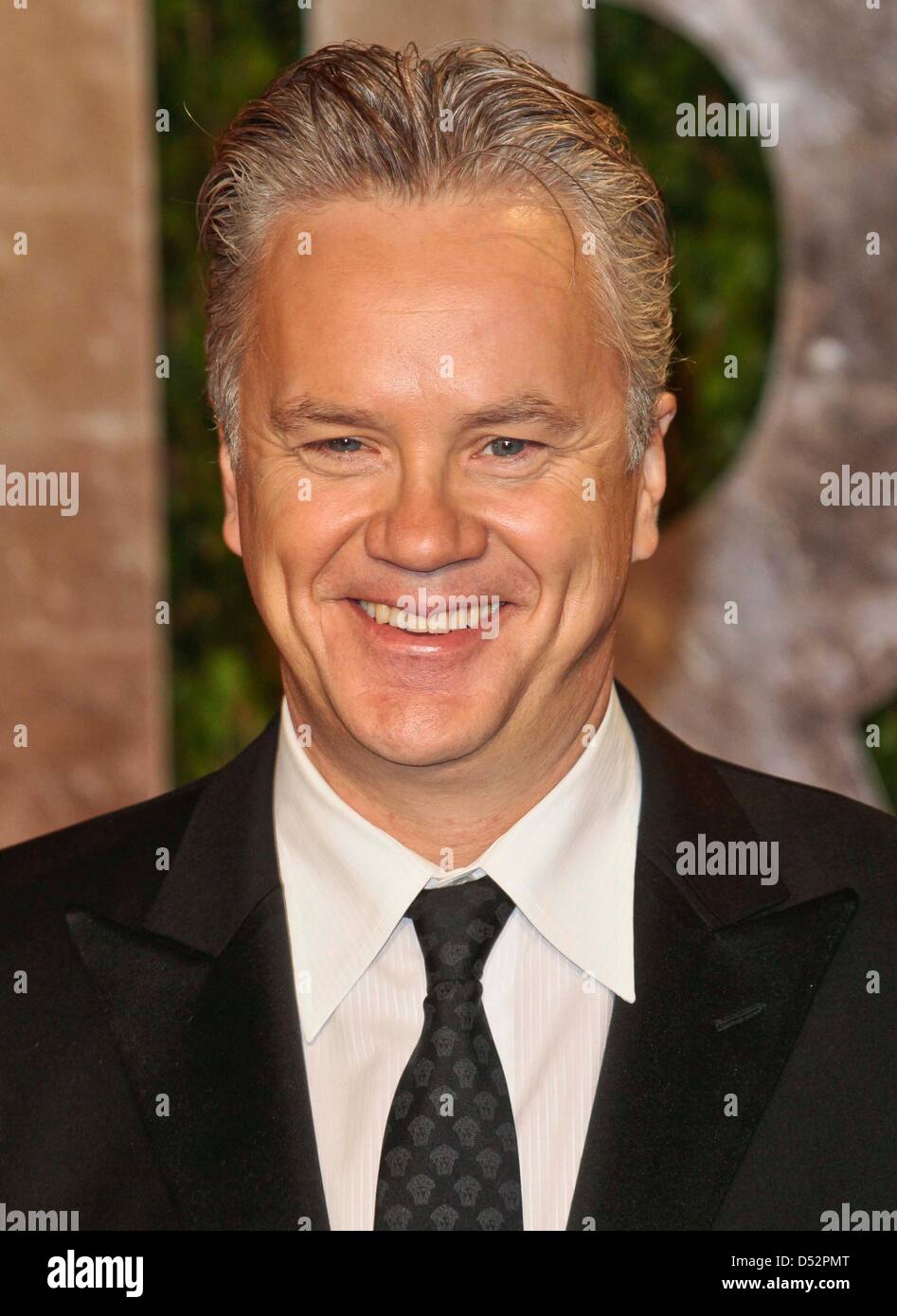 US actor Tim Robbins arrives at the Vanity Fair Oscar Party at Sunset ...