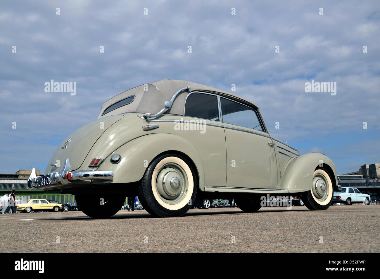 ILLUSTRATION - A Mercedes-Benz 220 W 187 Convertible, built between ...