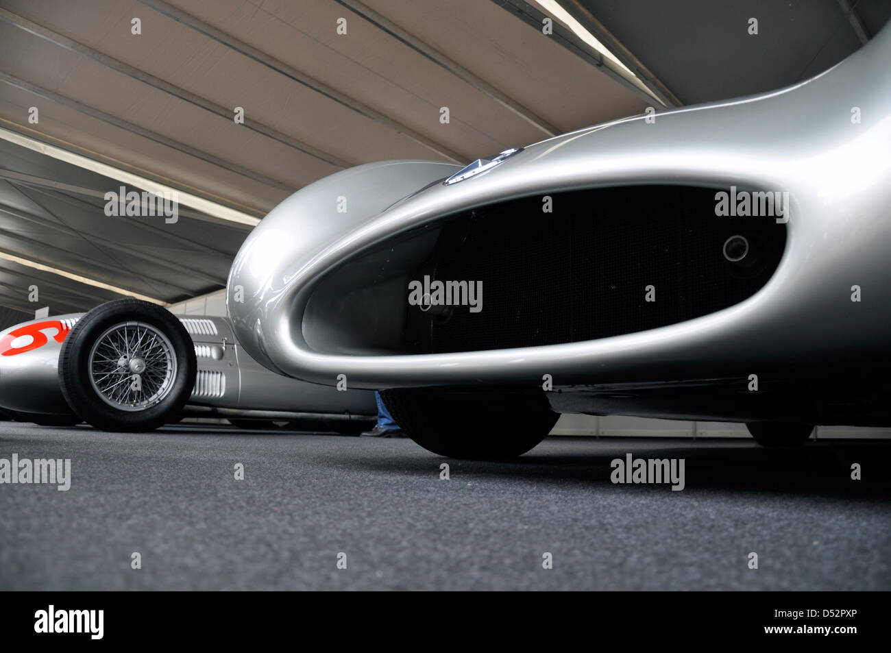 ILLUSTRATION - A Mercedes-Benz W 196 Monoposto from 1955 is pictured ...