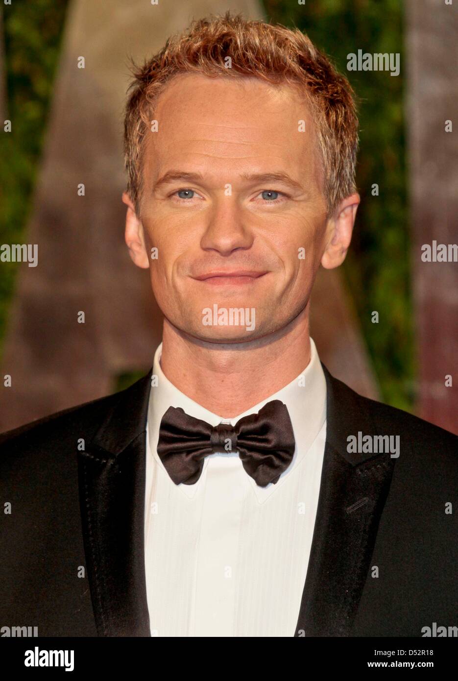 US actor Neil Patrick Harris arrives at the Vanity Fair Oscar Party at ...