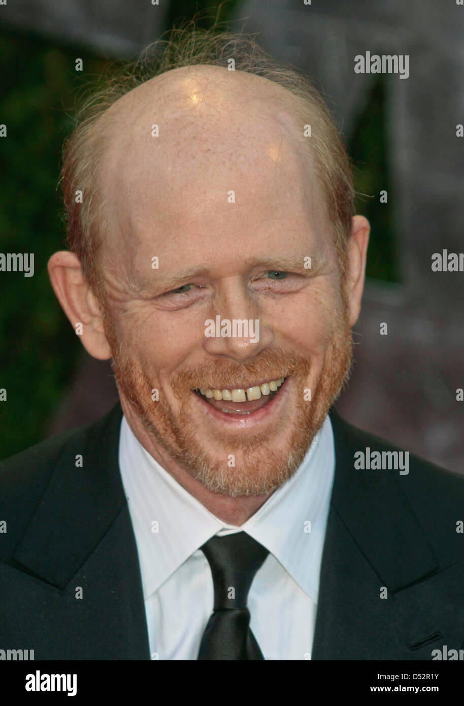 US director Ron Howard arrives at the Vanity Fair Oscar Party at Sunset ...