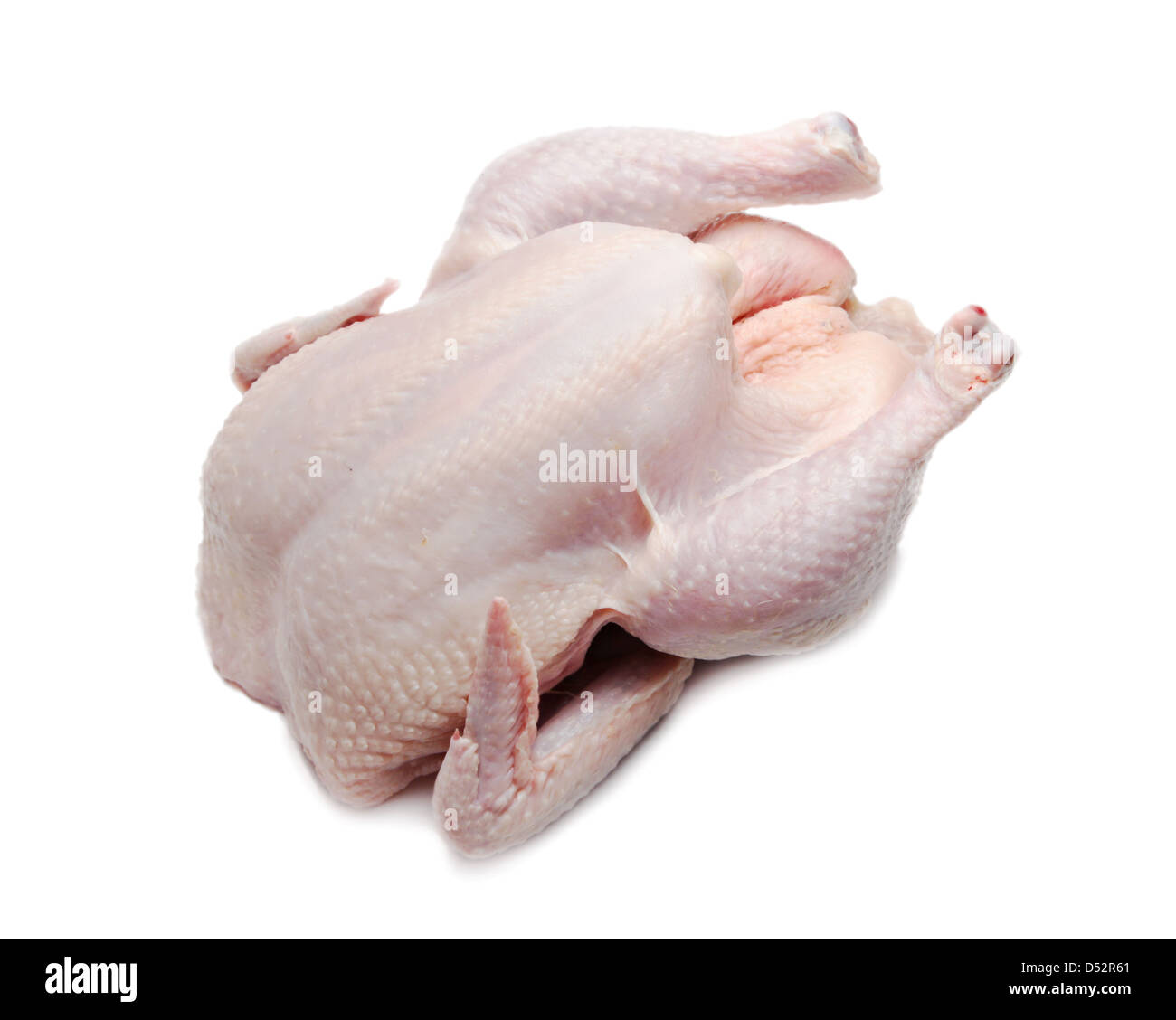 Raw chicken isolated on white background Stock Photo - Alamy