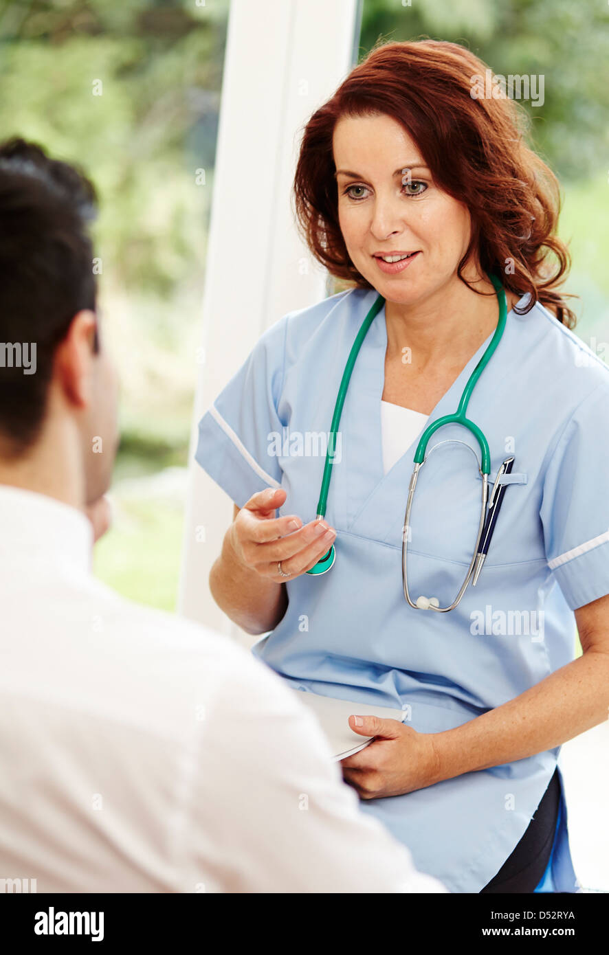 Nhs notes nurse hi-res stock photography and images - Alamy