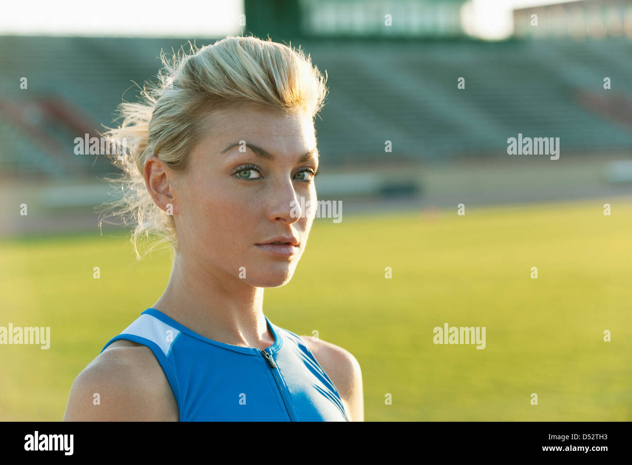 Female athlete, portrait Stock Photo - Alamy