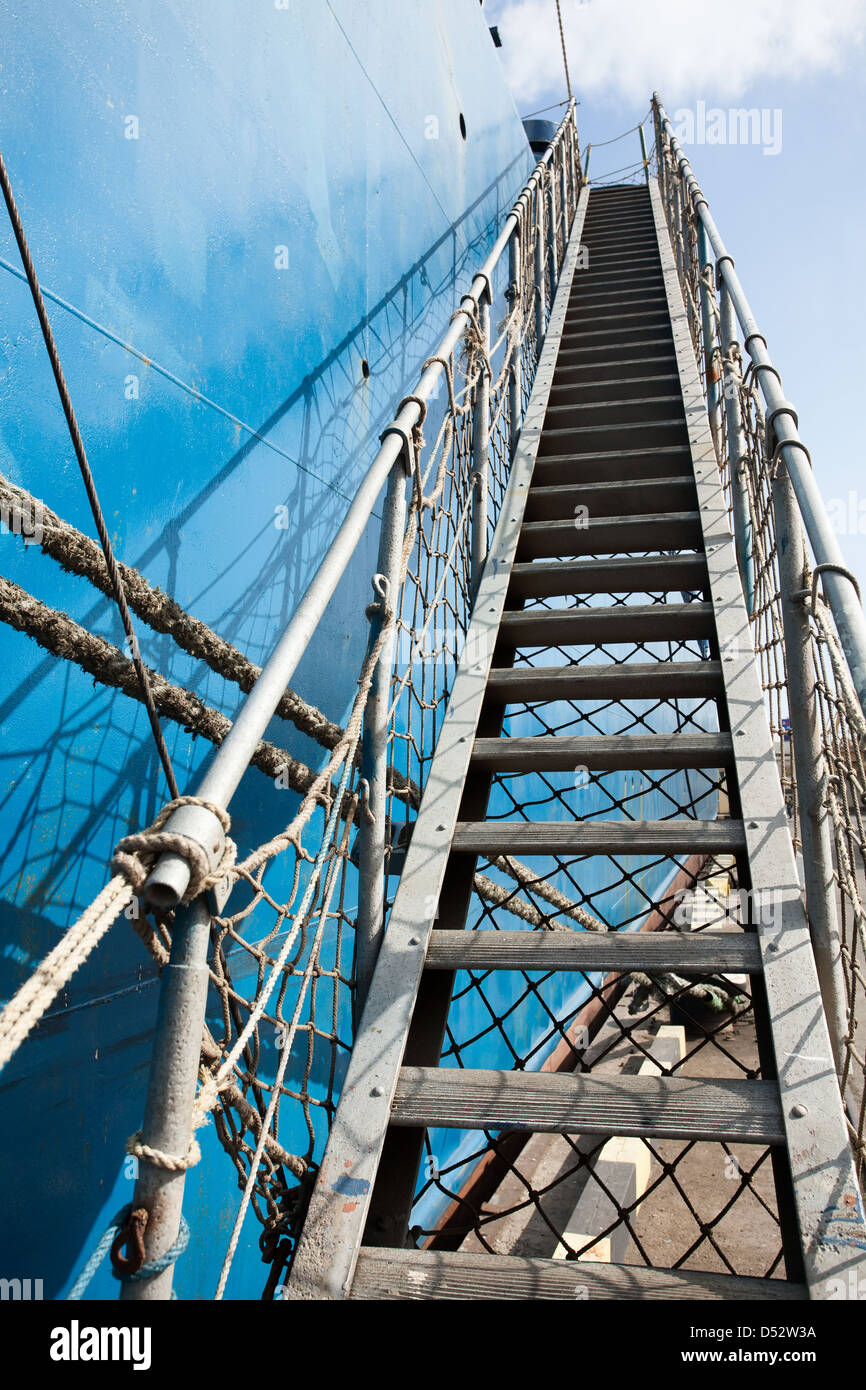 Ship stair detail hi-res stock photography and images - Alamy