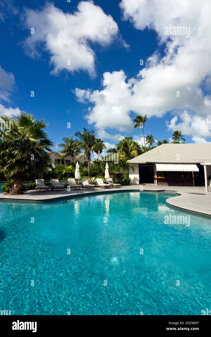 Carlisle Bay Hotel, Swimming Pool, Antigua, West Indies, Caribbean ...