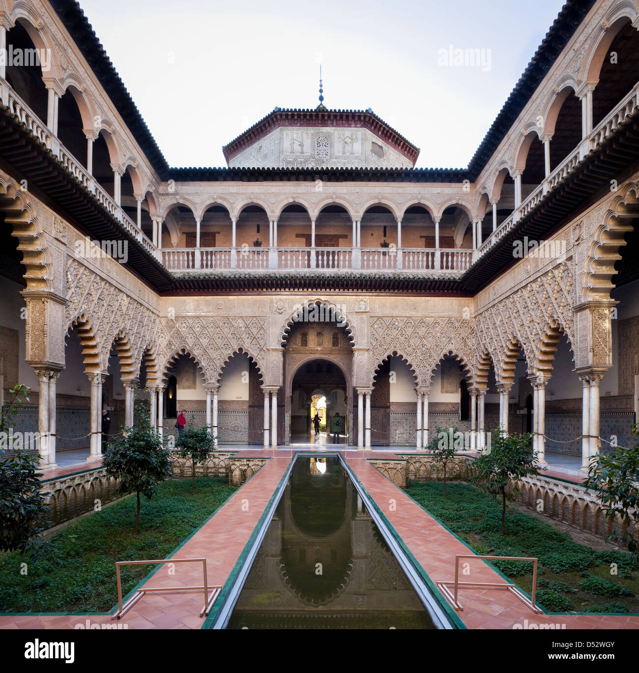 The alcazar, Seville, Moorish Palace, Reales Alcazares, Spain ...