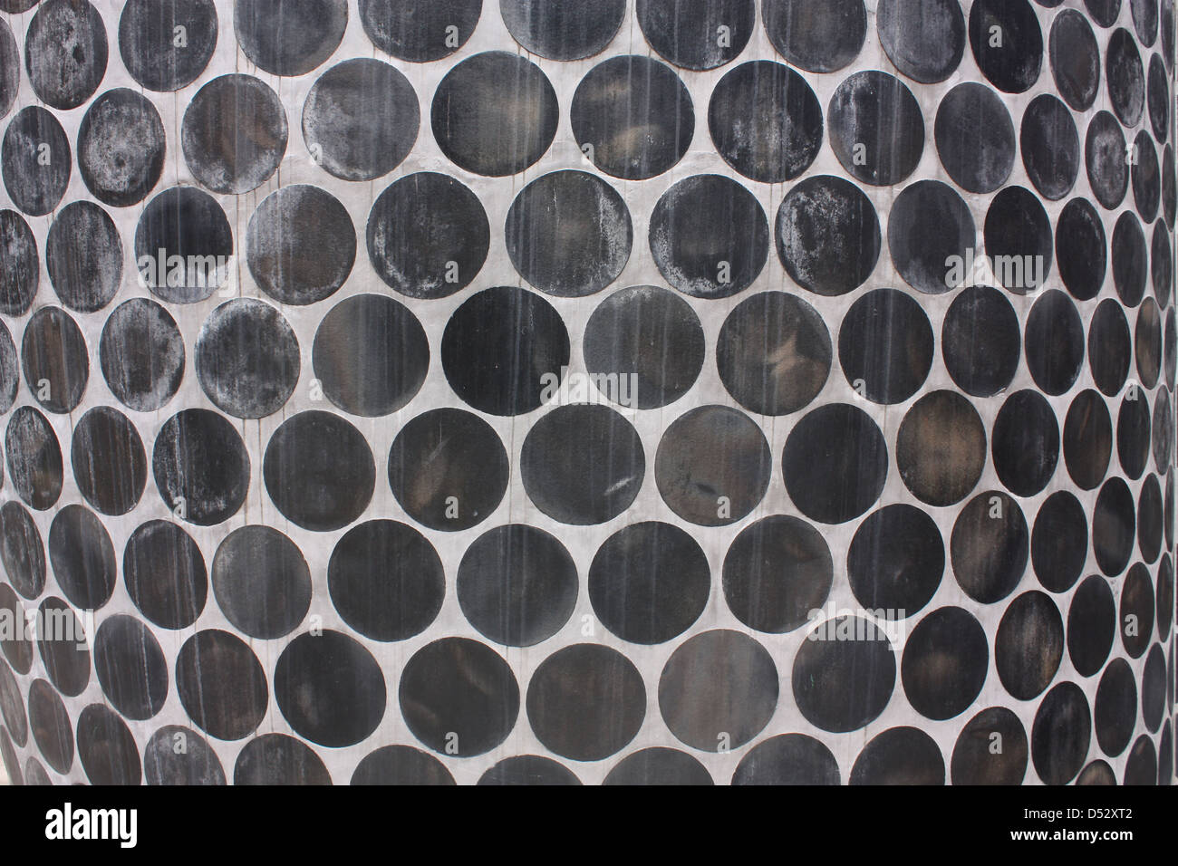 Fund circular shapes. Black background and conical form Stock Photo - Alamy