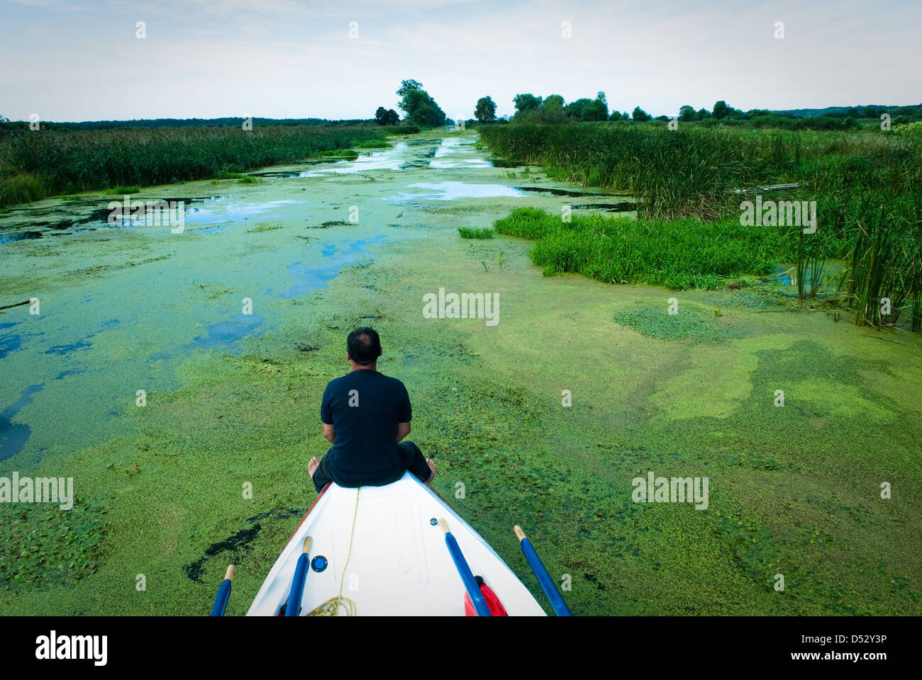 Notec channel, Poland Stock Photo - Alamy