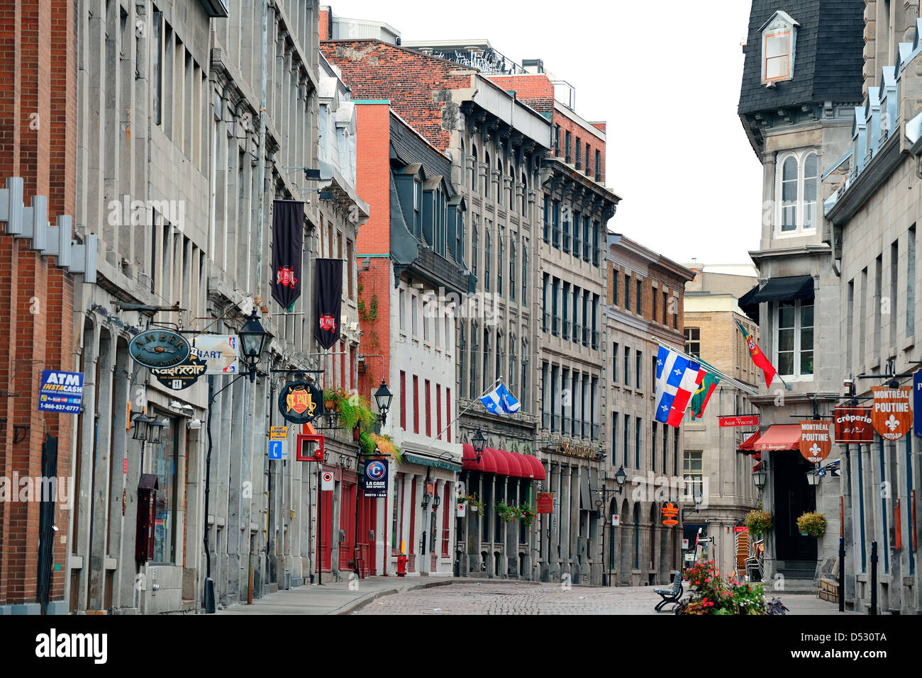 City street view Stock Photo - Alamy