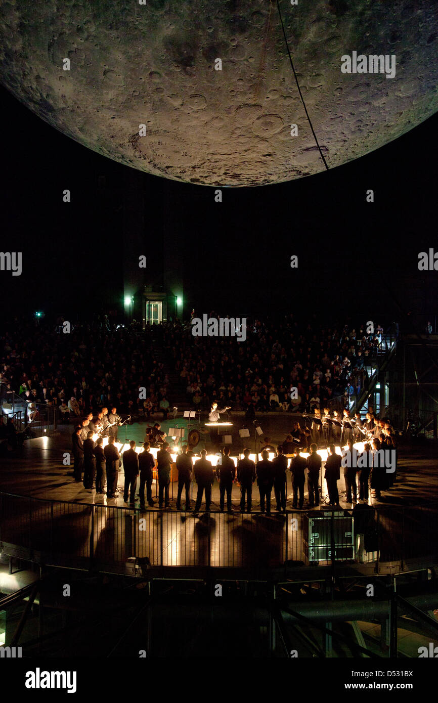 Oberhausen, Germany, Spem in Alium, midnight concert at the Gasometer ...