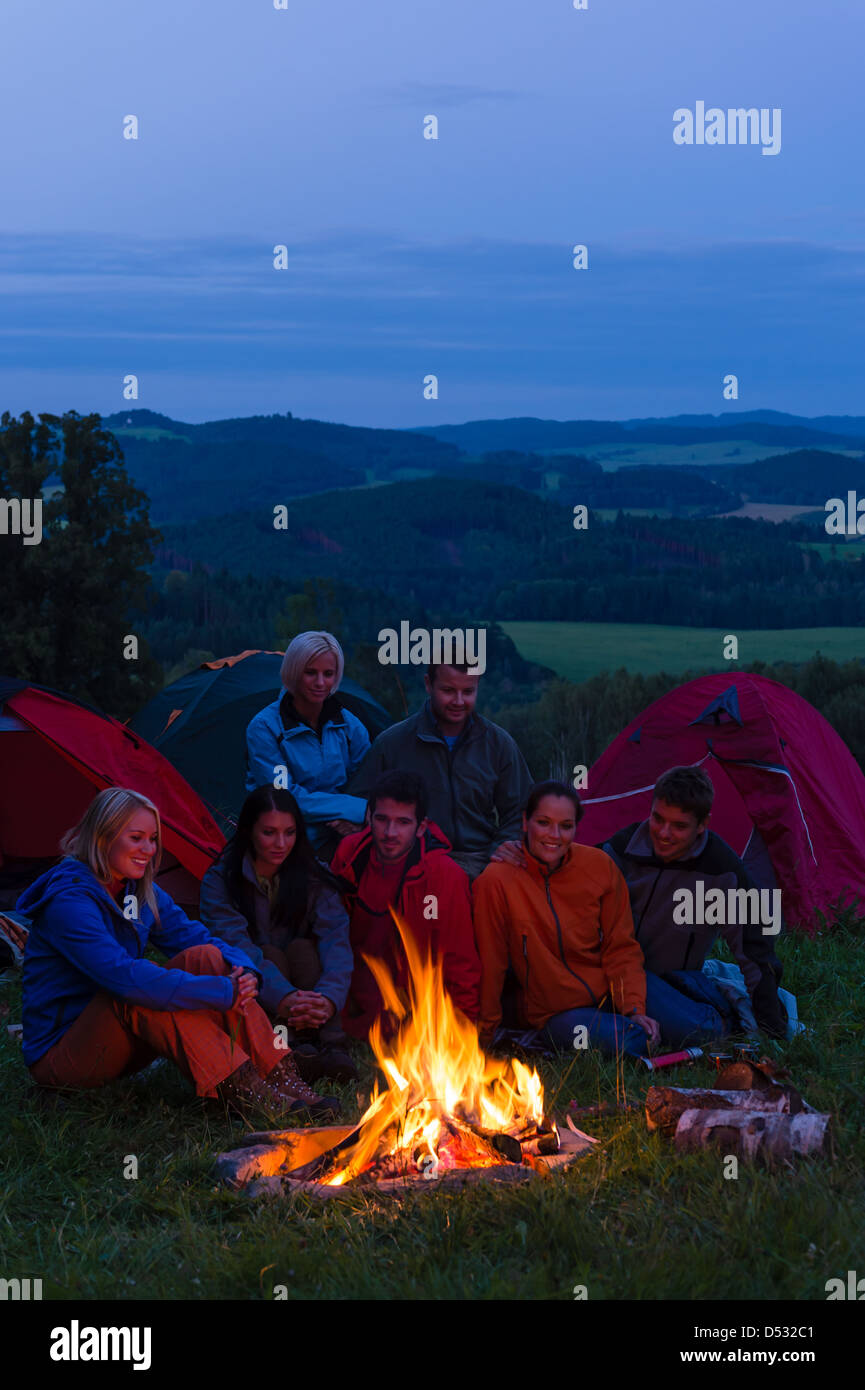 Beside camp fire hi-res stock photography and images - Alamy