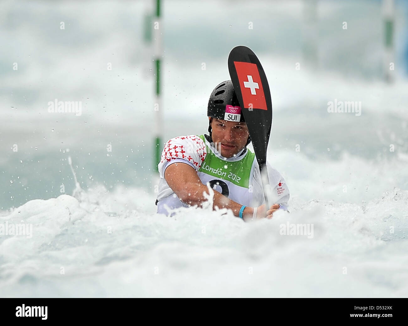 Mike Kurt (SUI) Kayak K1 Men Stock Photo - Alamy