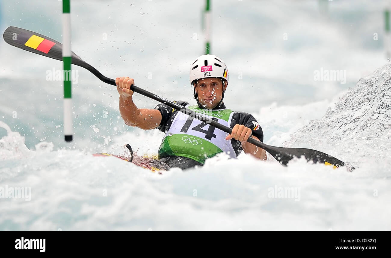 Mathieu Doby (Bel). Kayak K1 Men Stock Photo - Alamy