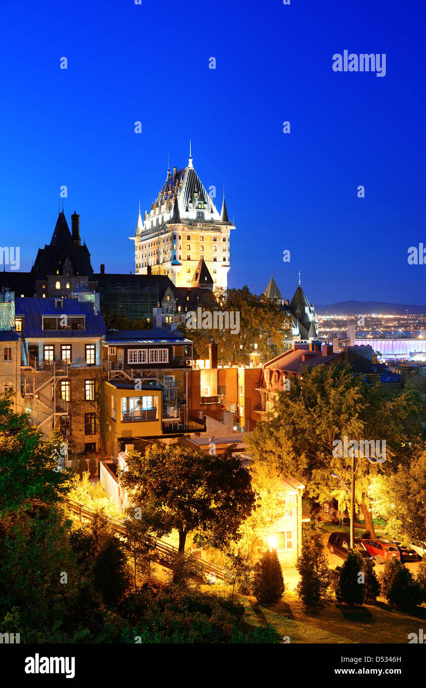 Quebec city old town hi-res stock photography and images - Alamy