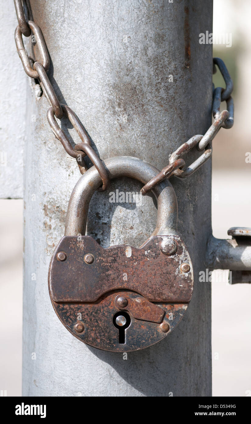 Chain pole hi-res stock photography and images - Alamy