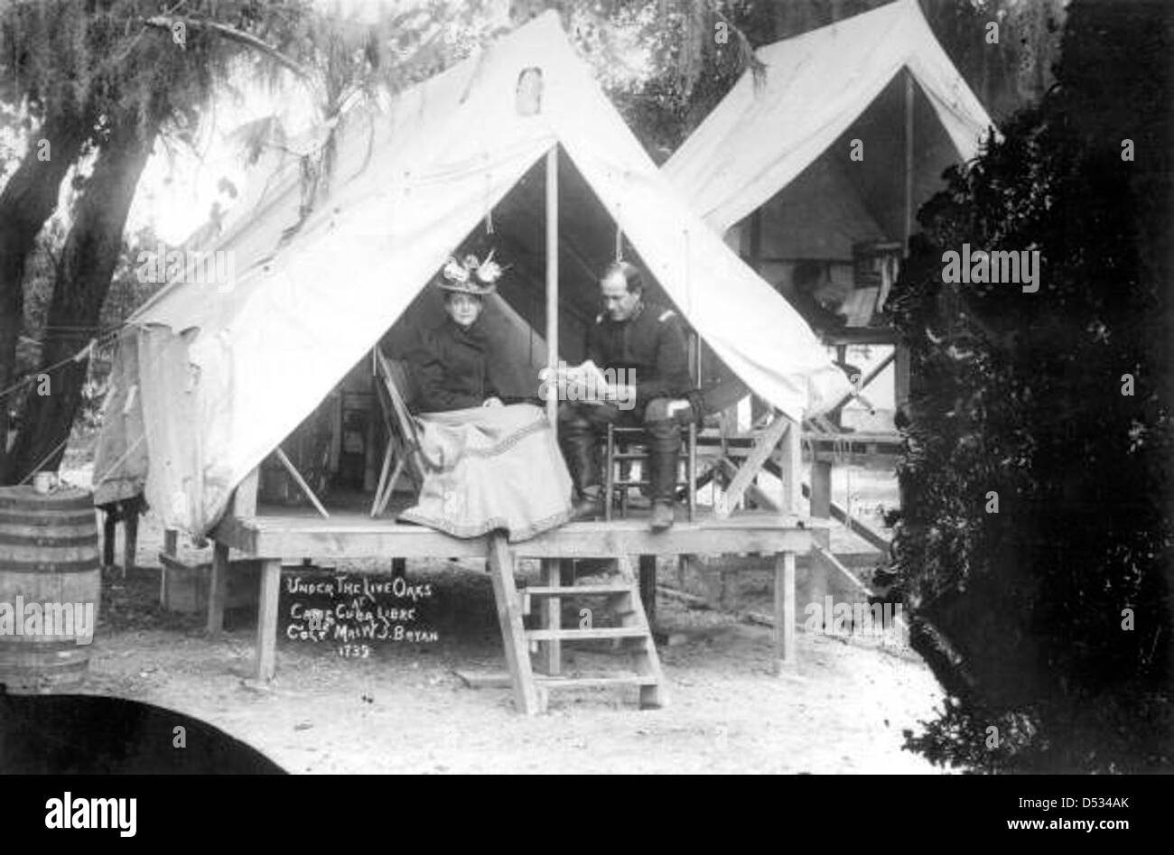 Colonel William Jennings Bryan and his wife, Mary Baird Bryan, are ...