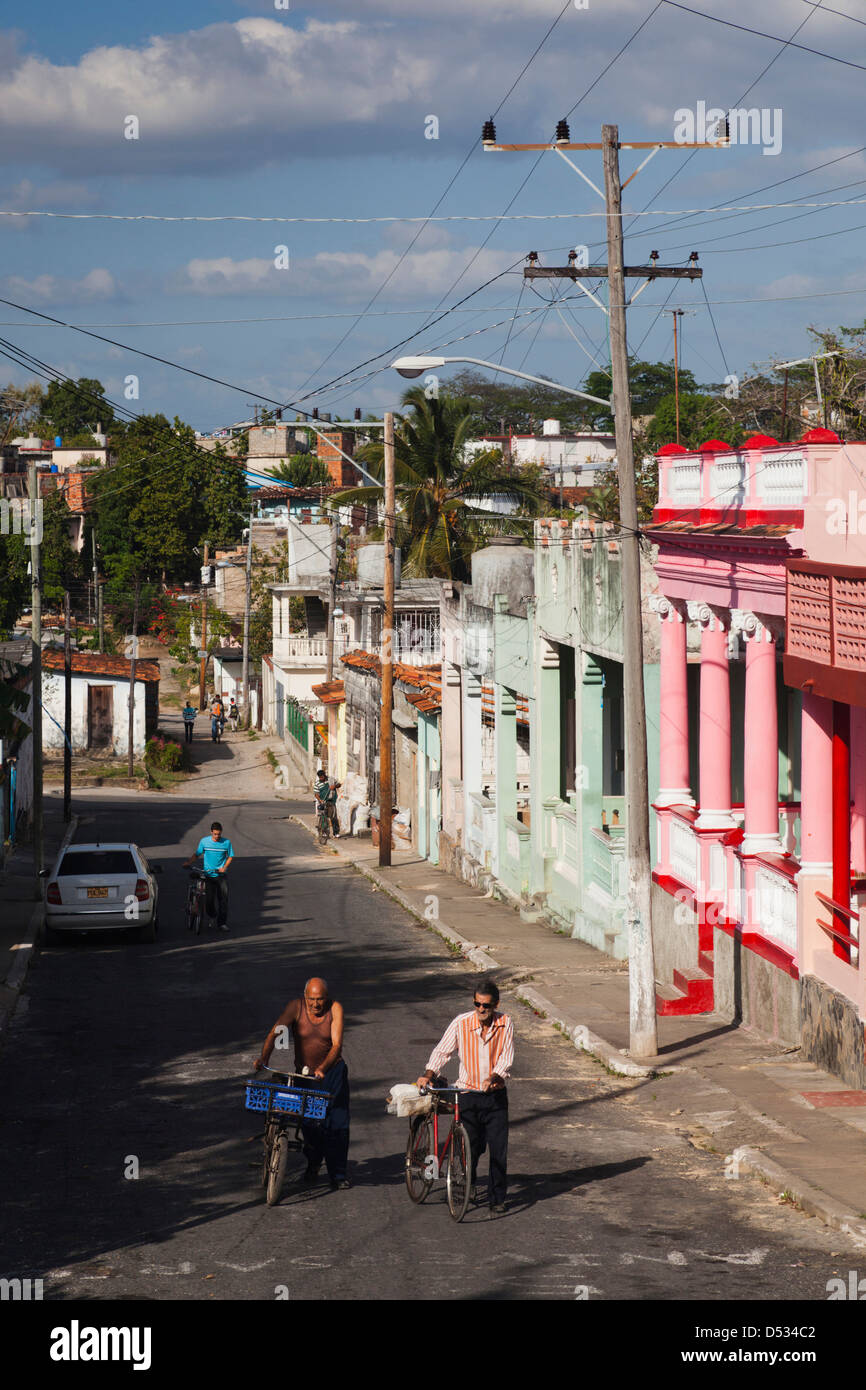 Cuba, Pinar del Rio Province, Pinar del Rio, city buildings Stock Photo ...