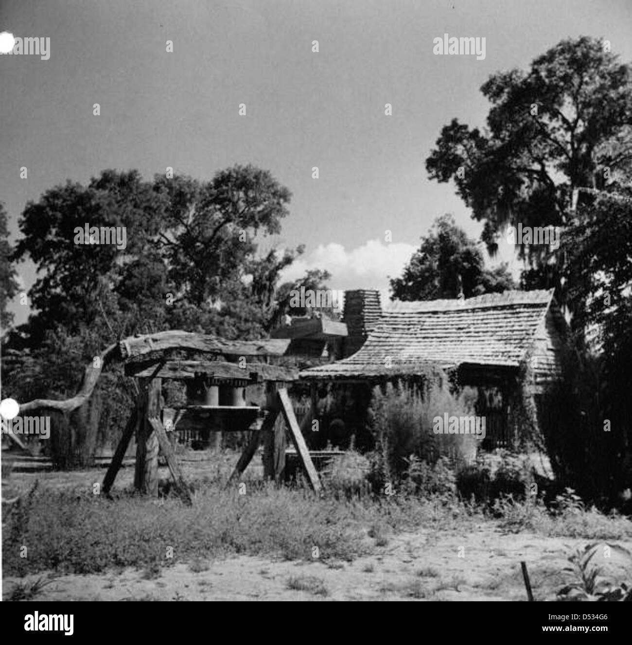 Farm building at Baxter Place Stock Photo - Alamy