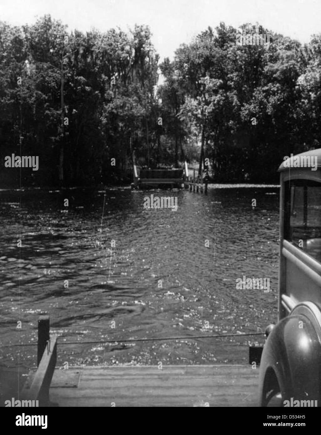 The Georgetown Ferry in Georgetown, Florida, shown in this historical ...