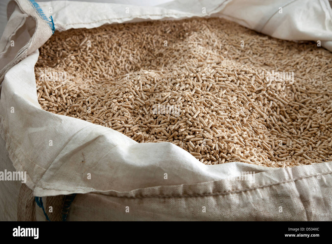 Titz, Germany, production of wood pellets Stock Photo - Alamy