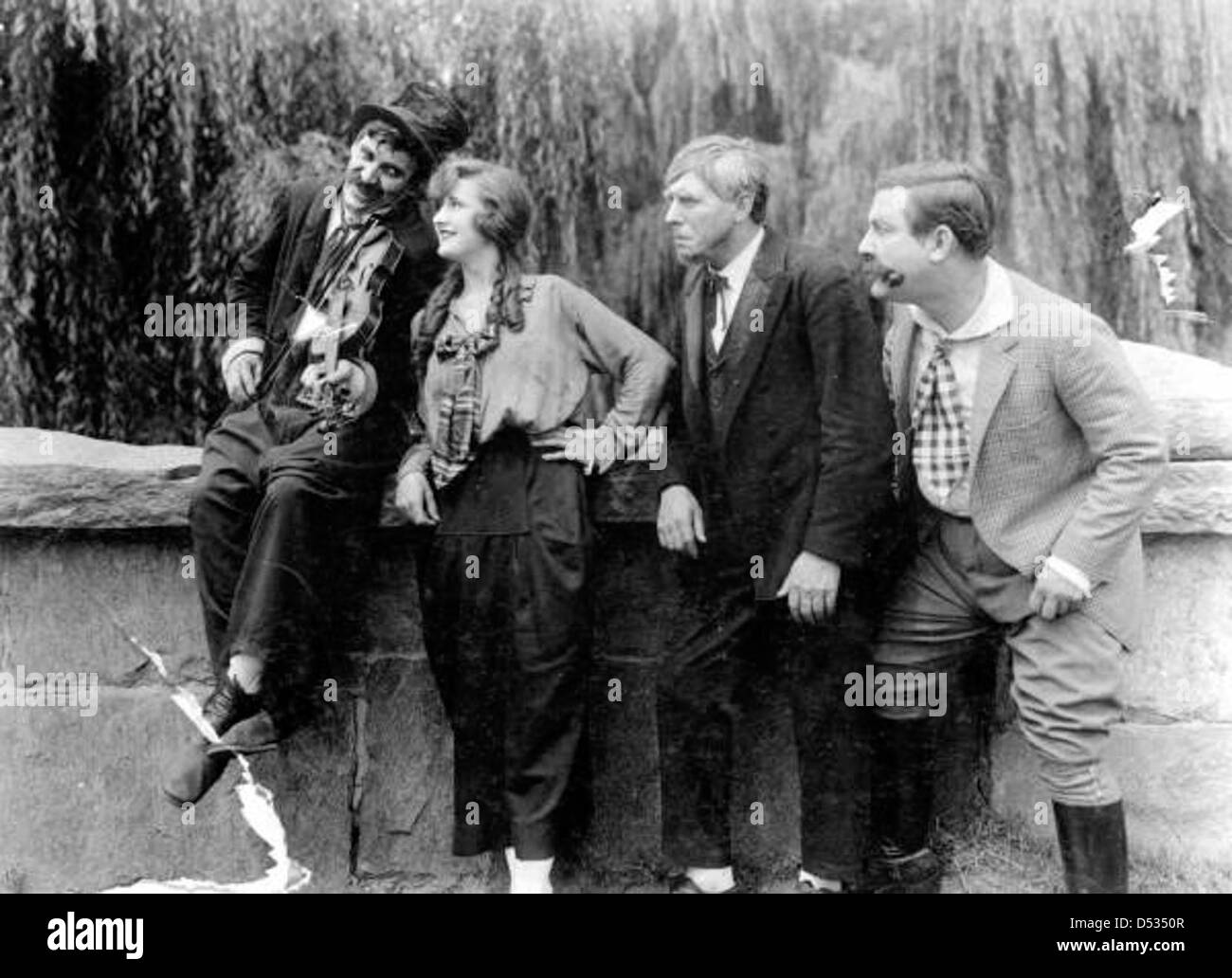 Motion picture scene (1916 Stock Photo - Alamy