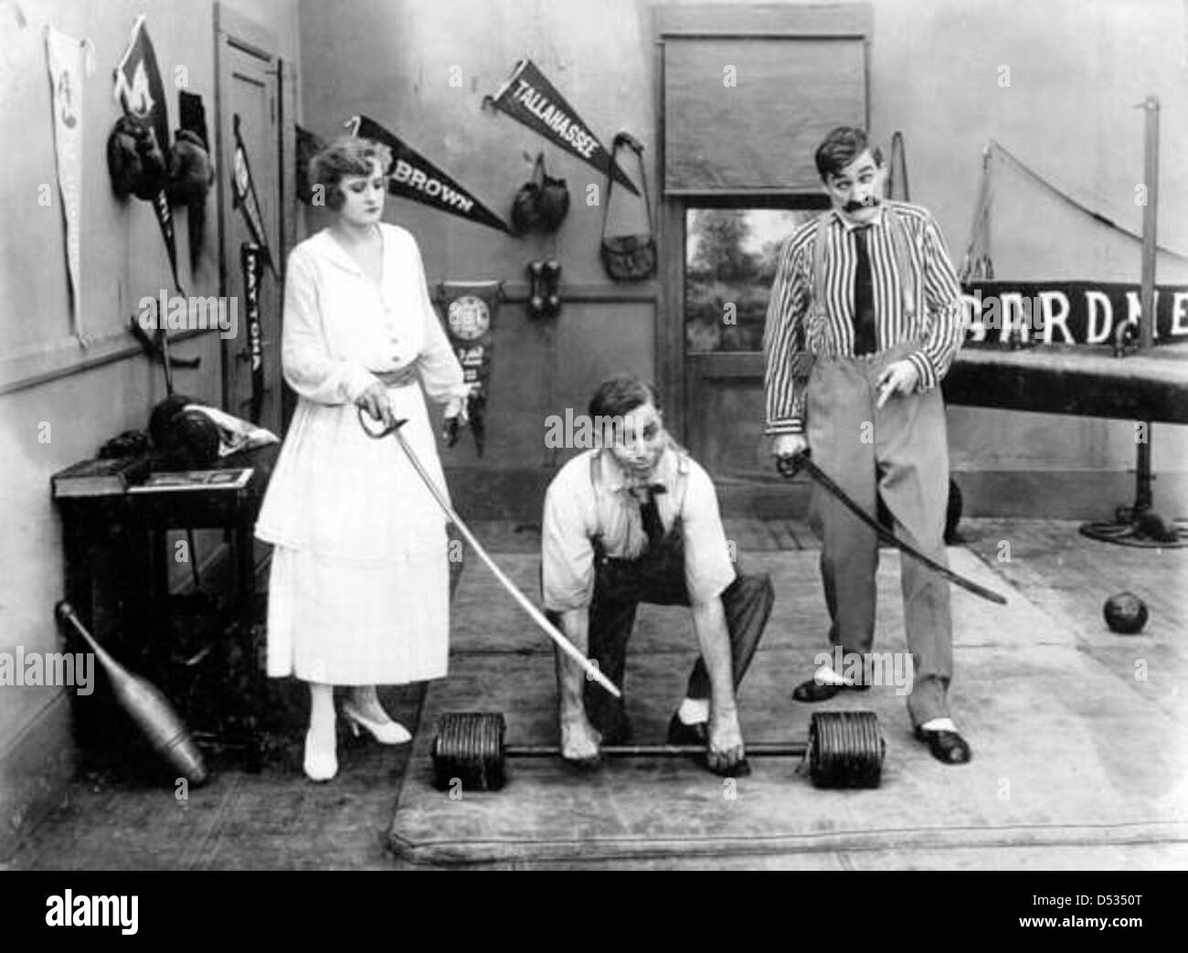 Motion picture scene (1916 Stock Photo - Alamy