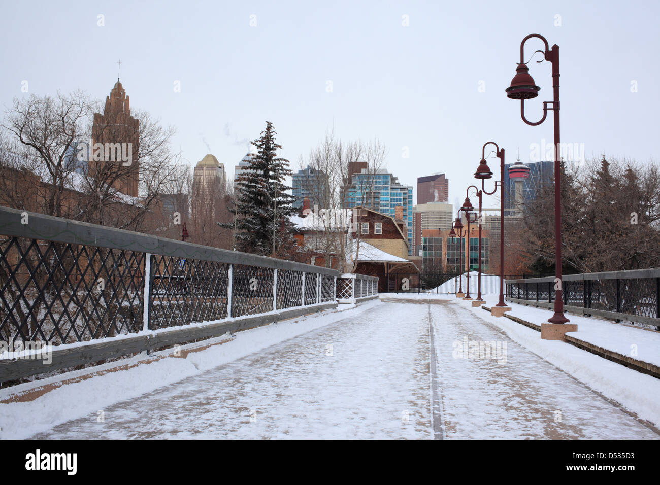 Calgary downtown buildings (Alberta Stock Photo - Alamy