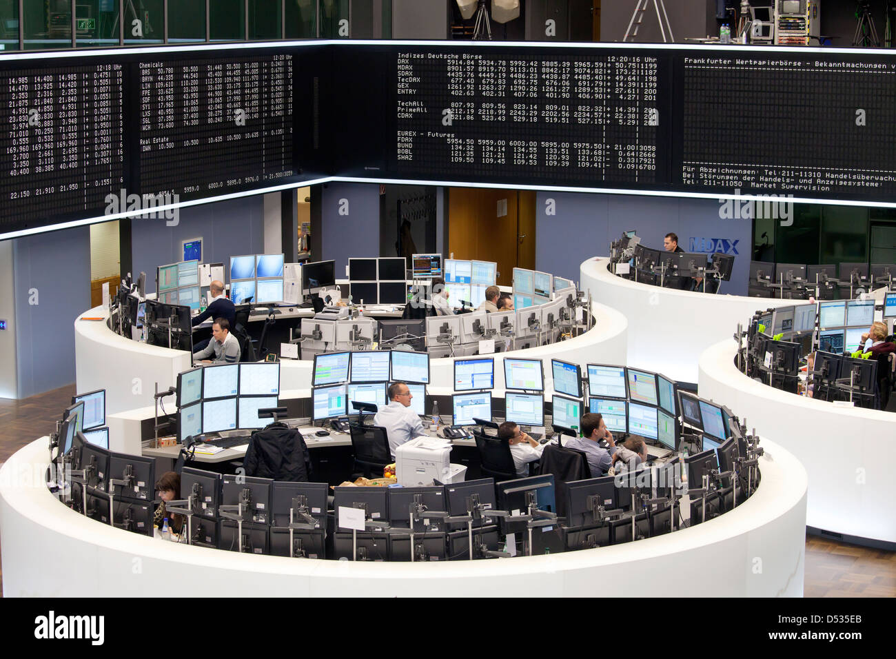 German share index hi-res stock photography and images - Alamy