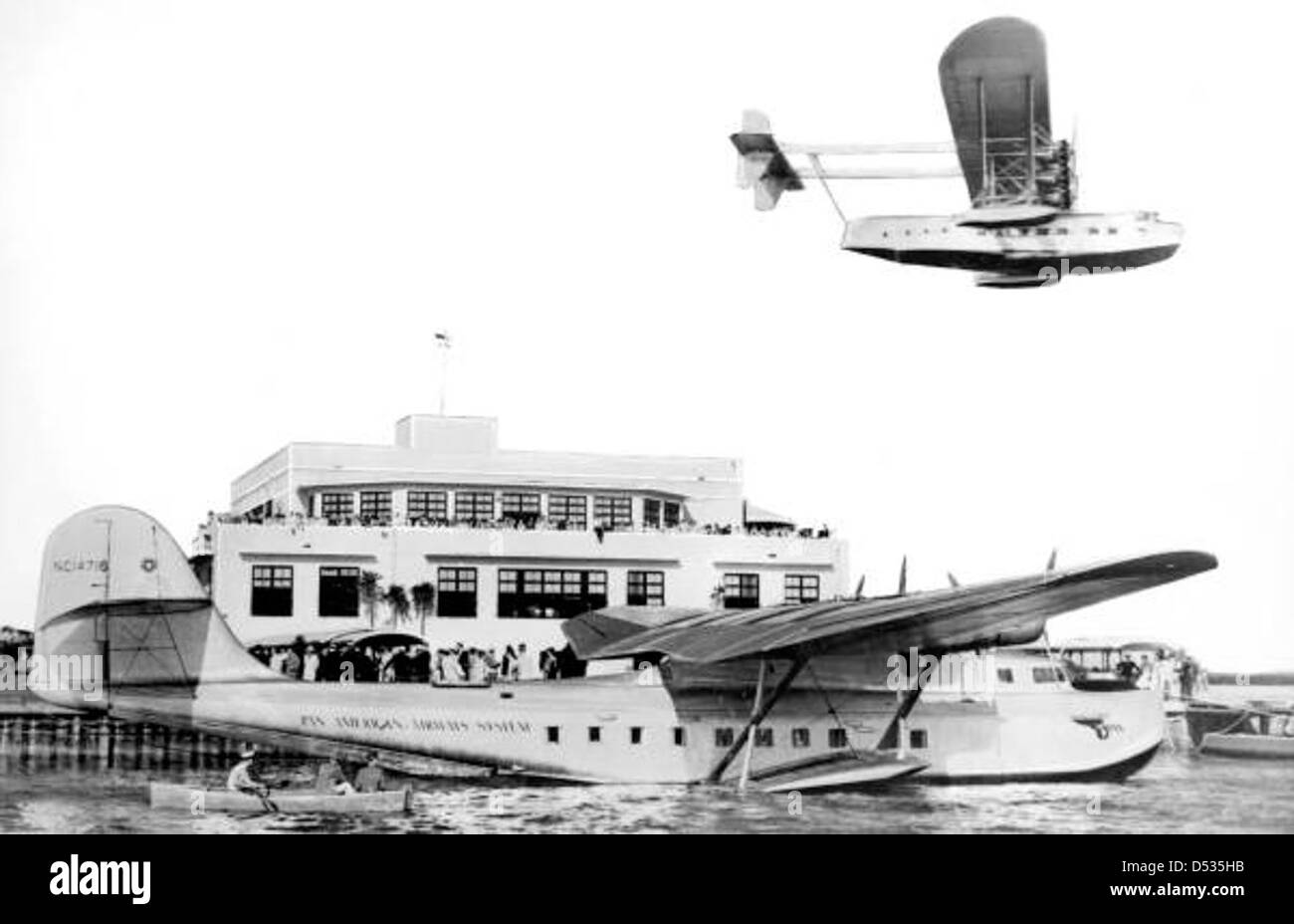 Dinner Key seaplane base in Miami, Florida, was a hub for early ...