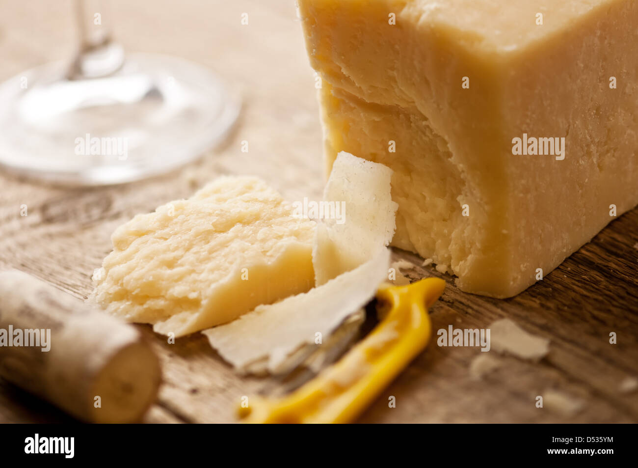Parmesan cheese isolated white hi-res stock photography and images - Alamy