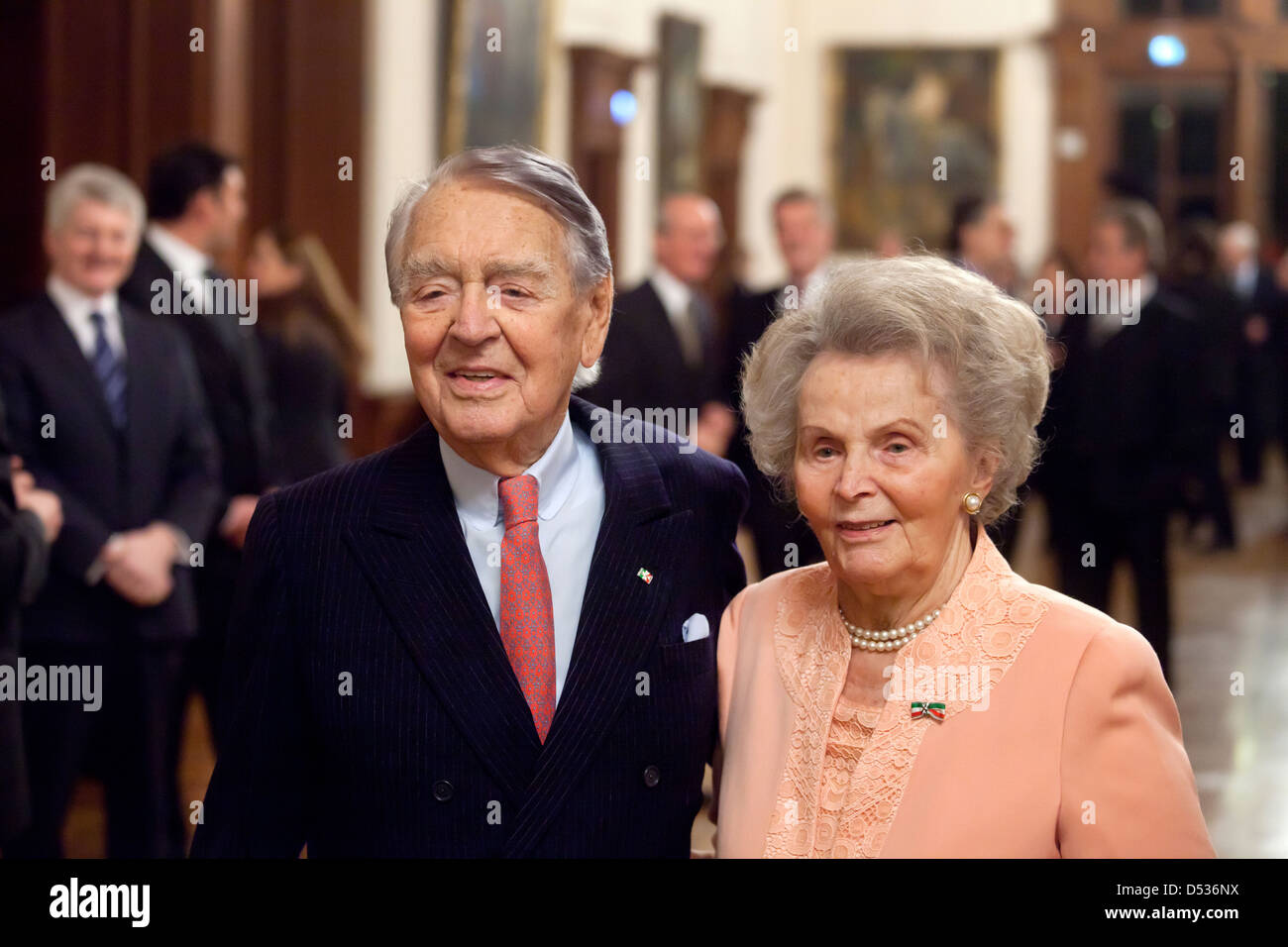 Essen, Germany, couple Else and Berthold Beitz occasion of the awarding ...