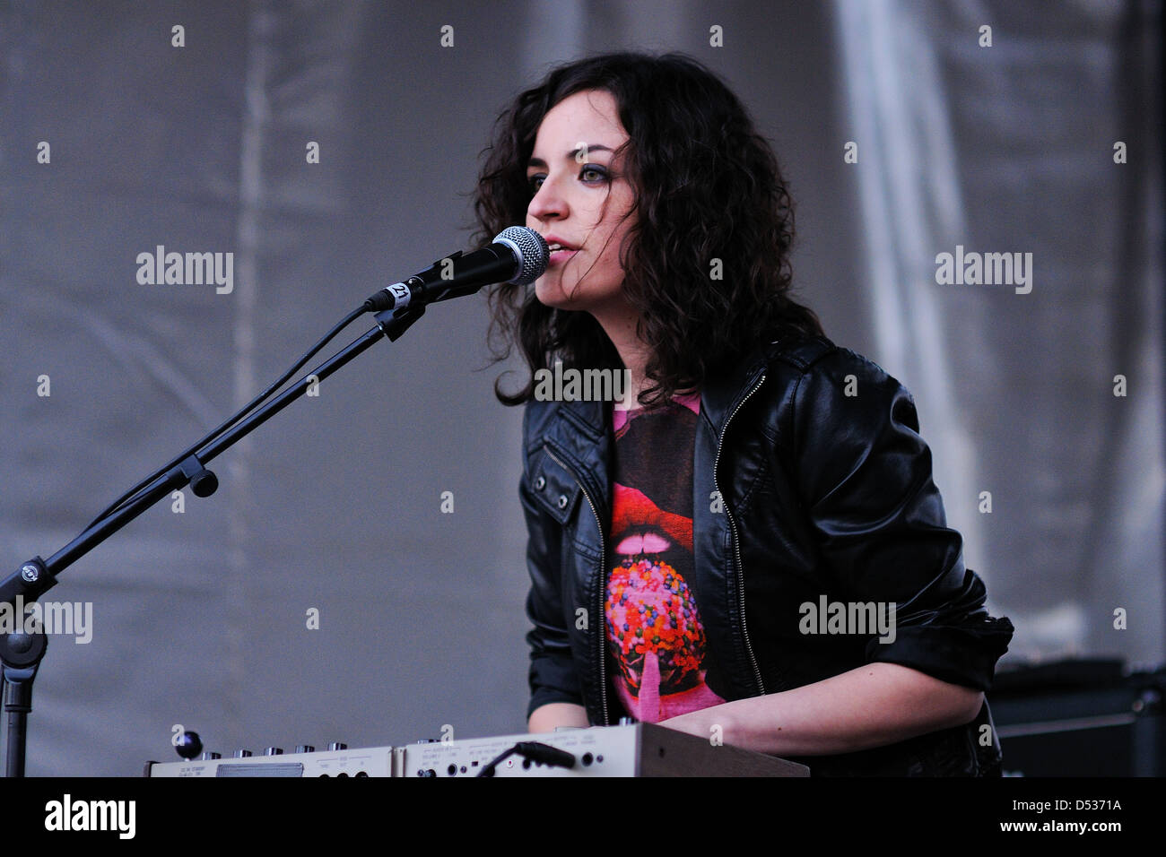 BARCELONA - APR 9: Frances (also named franc3s) band performs at Jack ...