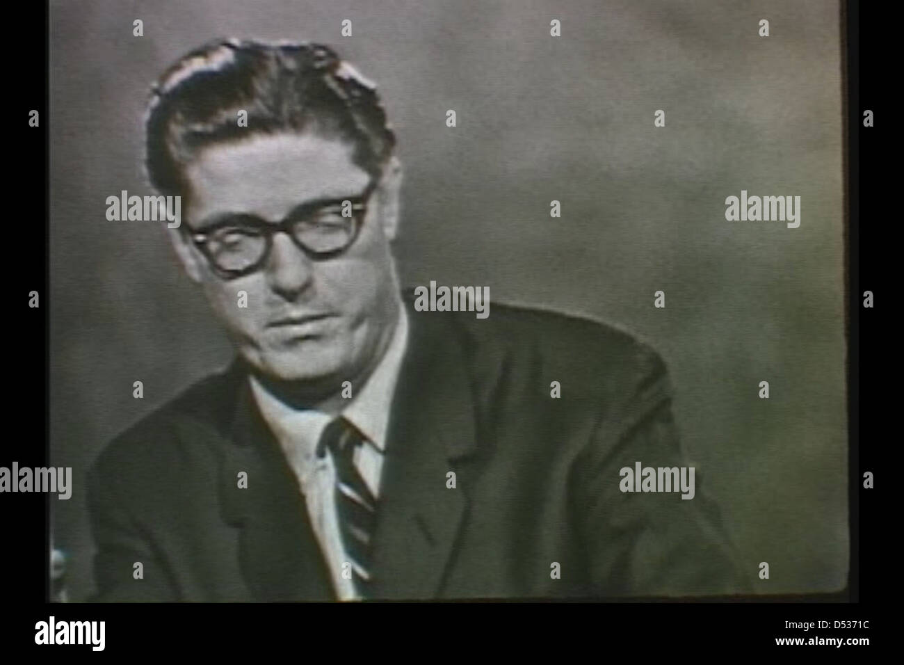 The televised debate between Governor Haydon Burns and Robert King High ...