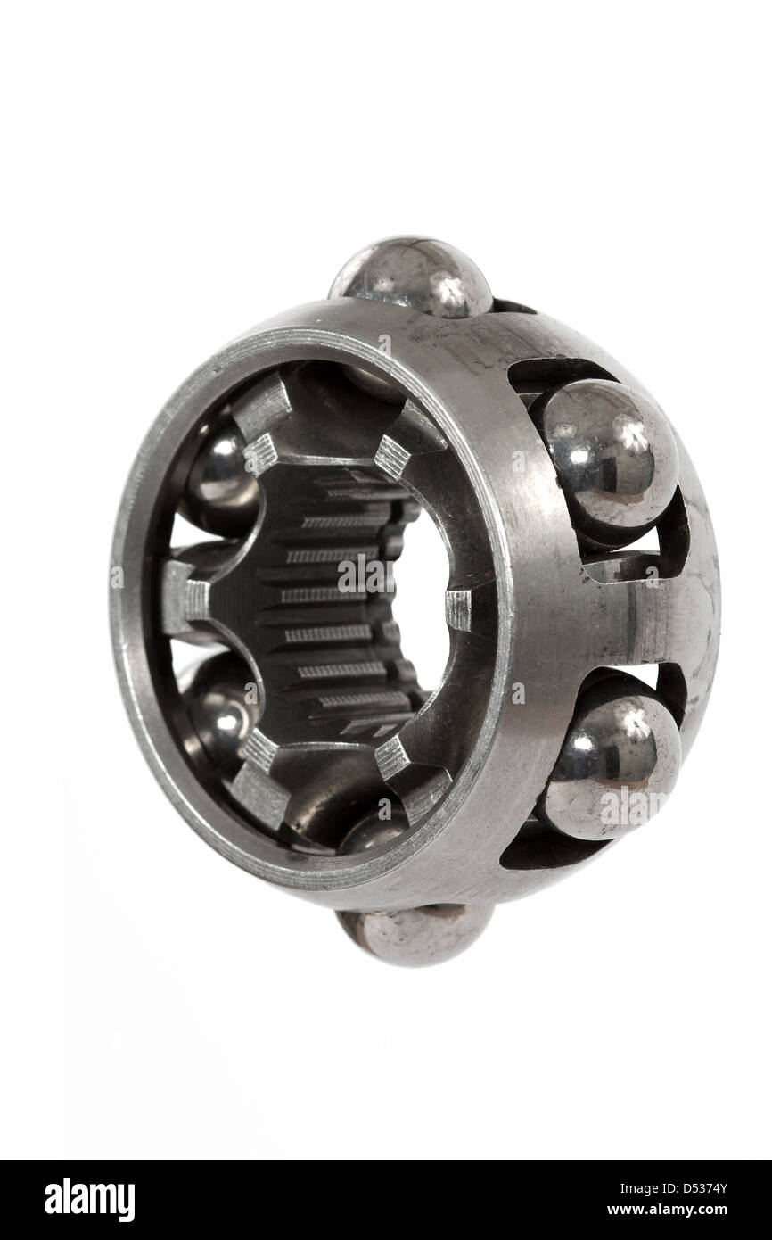 Constant velocity joints bearing, bearing, isolated on a white ...