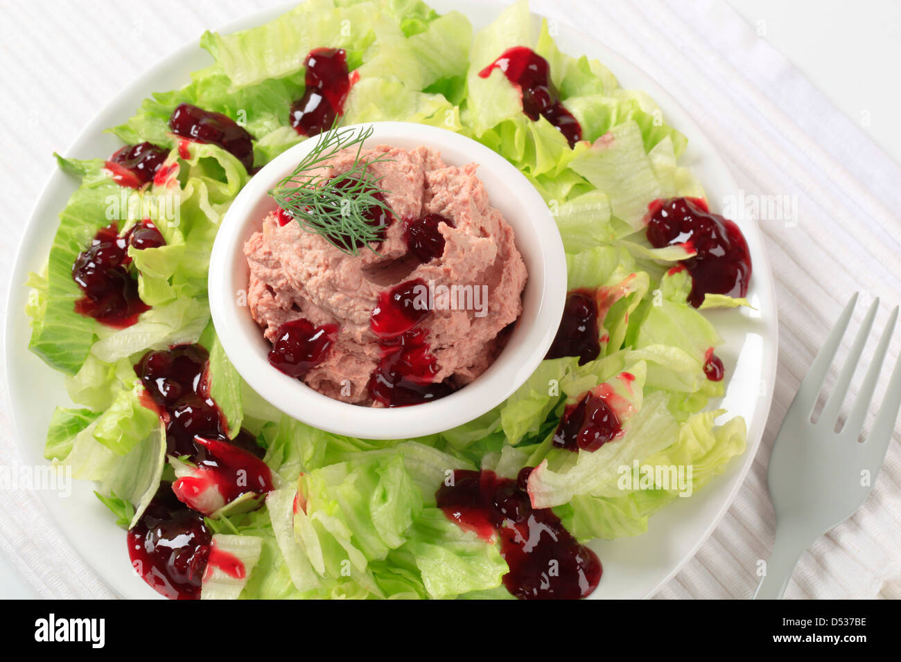 Chicken liver mousse hi-res stock photography and images - Alamy