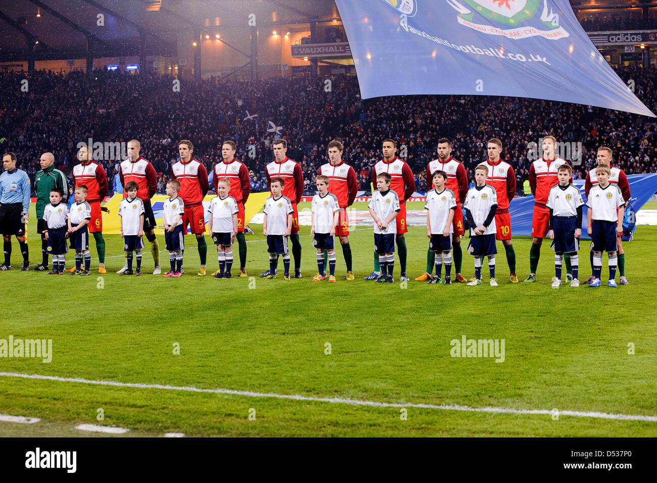 Scotland Team Line Up Stock Photos & Scotland Team Line Up Stock Images ...