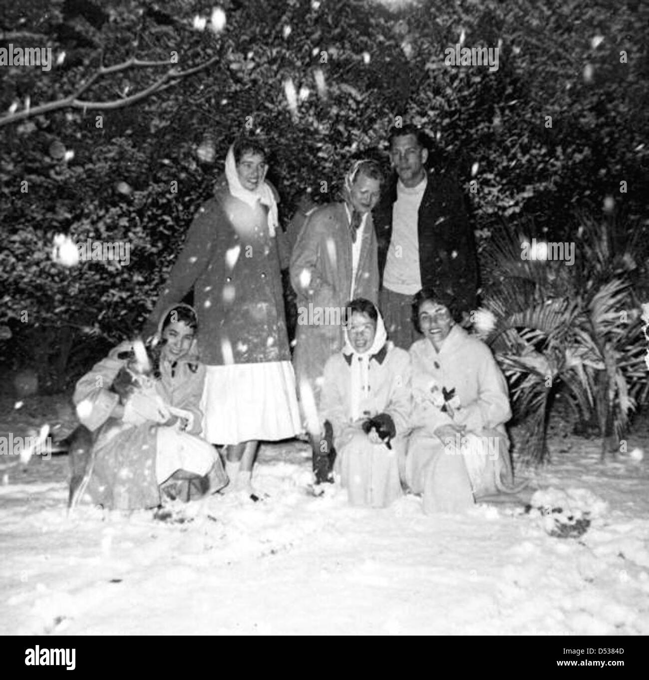 Florida State University students are pictured enjoying snow in ...