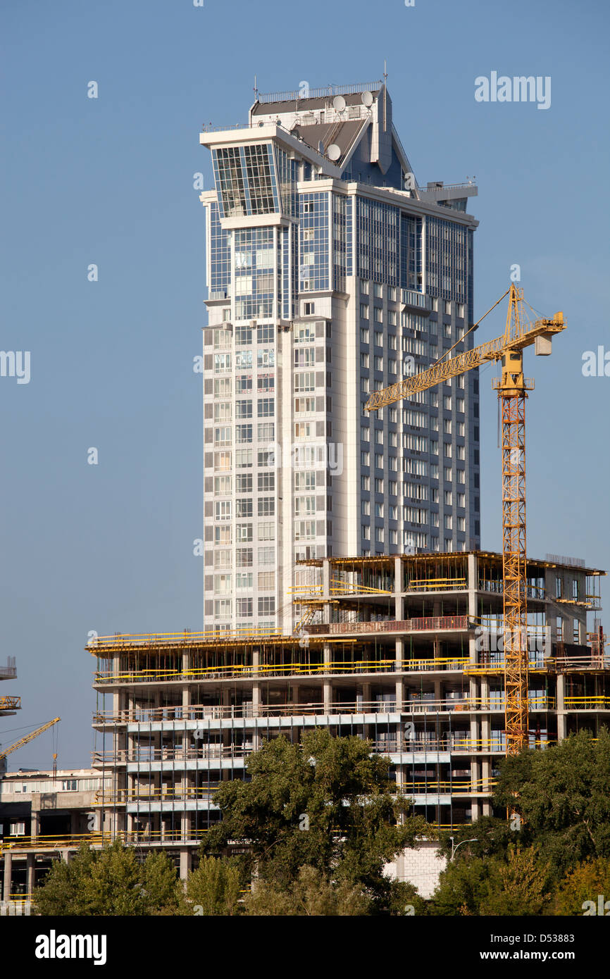 Kiev ukraine high rise apartment building hi-res stock photography and ...