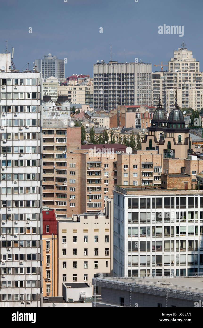 Kiev, Ukraine, buildings in the city center Stock Photo - Alamy
